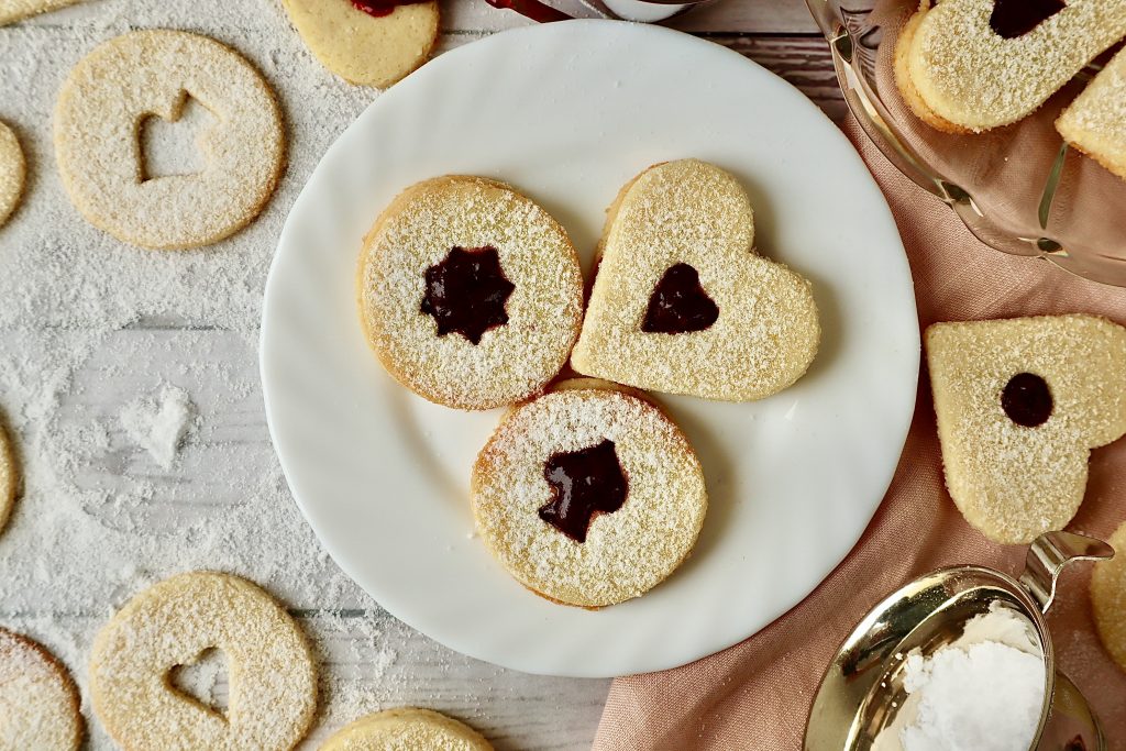 Linecké koláčiky – www.lowcarbposlovensky.sk